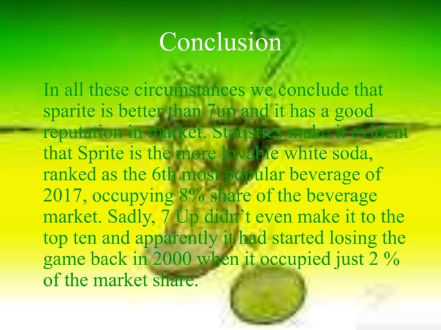 7up VS Sprite | PPT