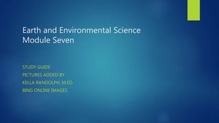 7.1 earth and environmental science study guide | PPT