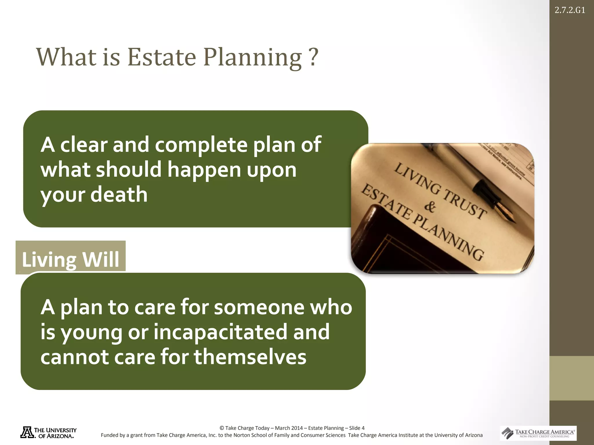 7.02 Estate Planning ppt | PPT
