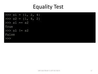 7. tuples, set & dictionary | PPT
