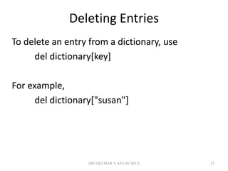 7. tuples, set & dictionary | PPT