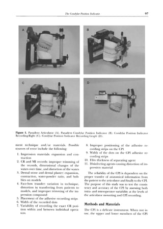 reproducibility of the condylar position indicator | PDF