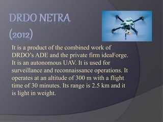 7. Scope Of UAV In India | PPTX