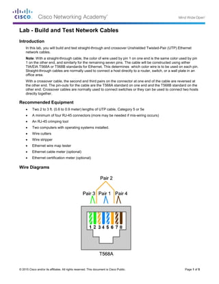 7.3.2.6 lab build and test network cables | PDF