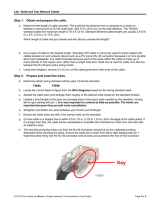 7.3.2.6 lab build and test network cables | PDF