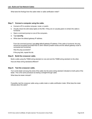7.3.2.6 lab build and test network cables | PDF