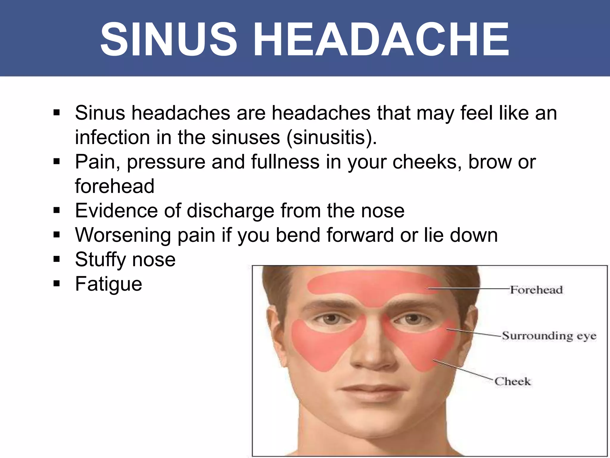 Headache & Facial pain | PPTX