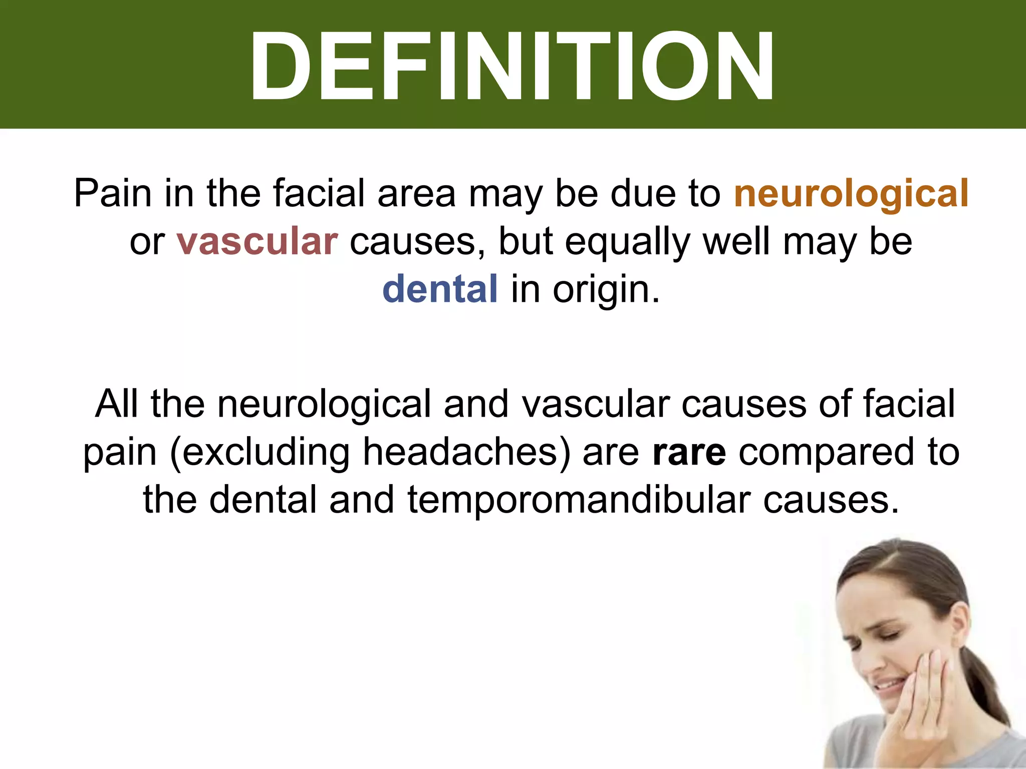 Headache & Facial pain | PPTX