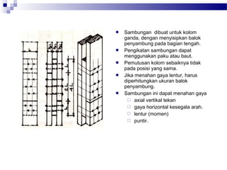 7. sambungan papan dan balok kayu | PPT
