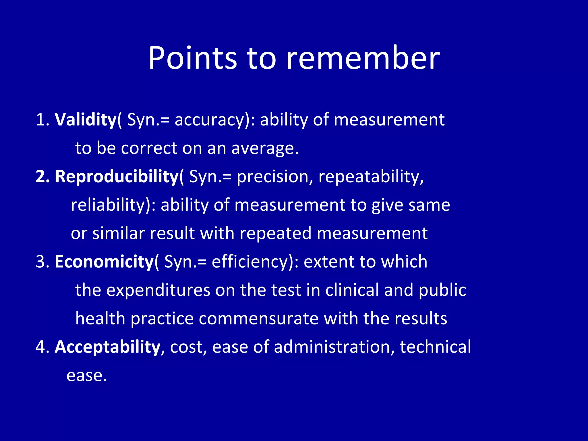 7. evaluation of diagnostic test | PPT