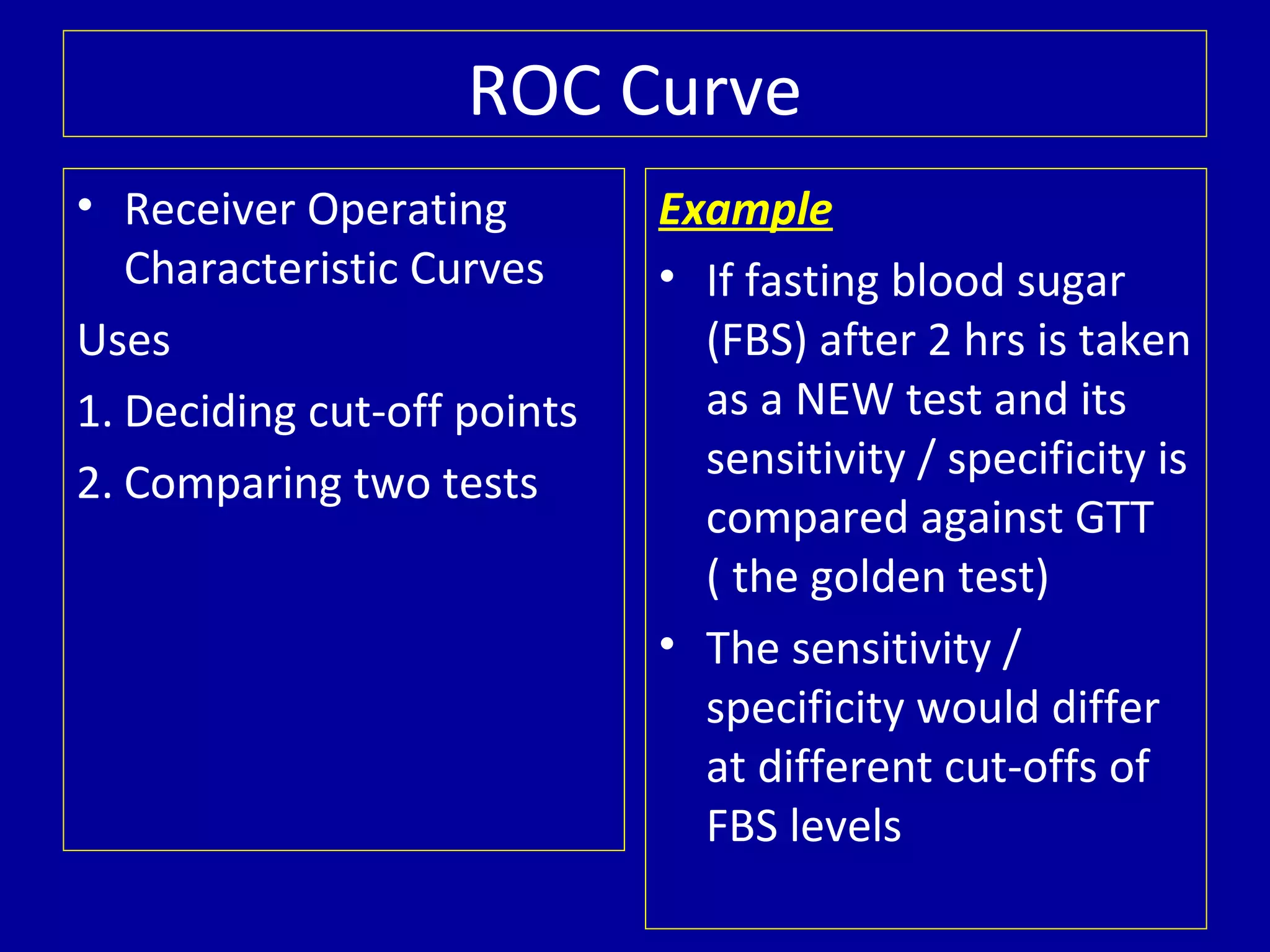 7. evaluation of diagnostic test | PPT