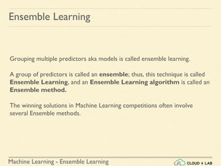 Ensemble Learning and Random Forests | PPT
