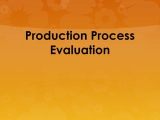 7. evaluation | PPT