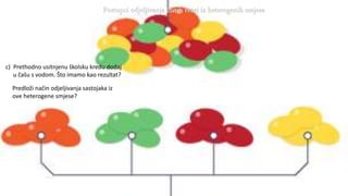 7. postupci odjeljivanja sastojaka iz smjesa | PPTX
