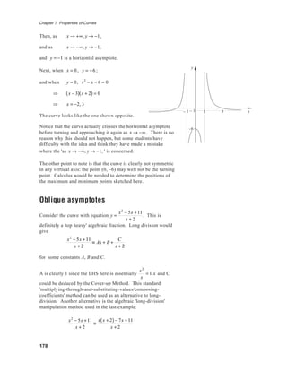 7.curves Further Mathematics Zimbabwe Zimsec Cambridge | PDF