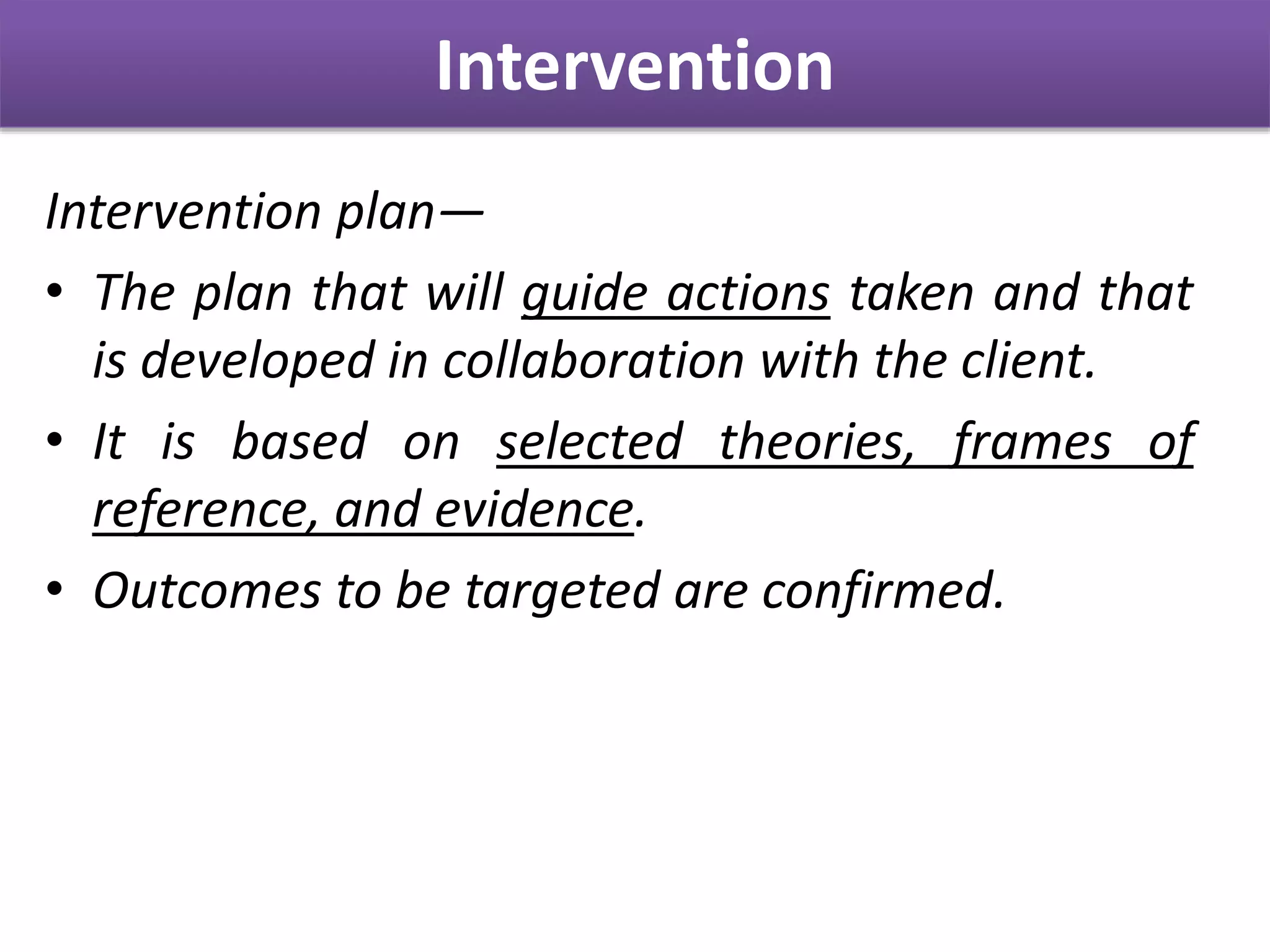 7.1 occupational therapy process | PPTX