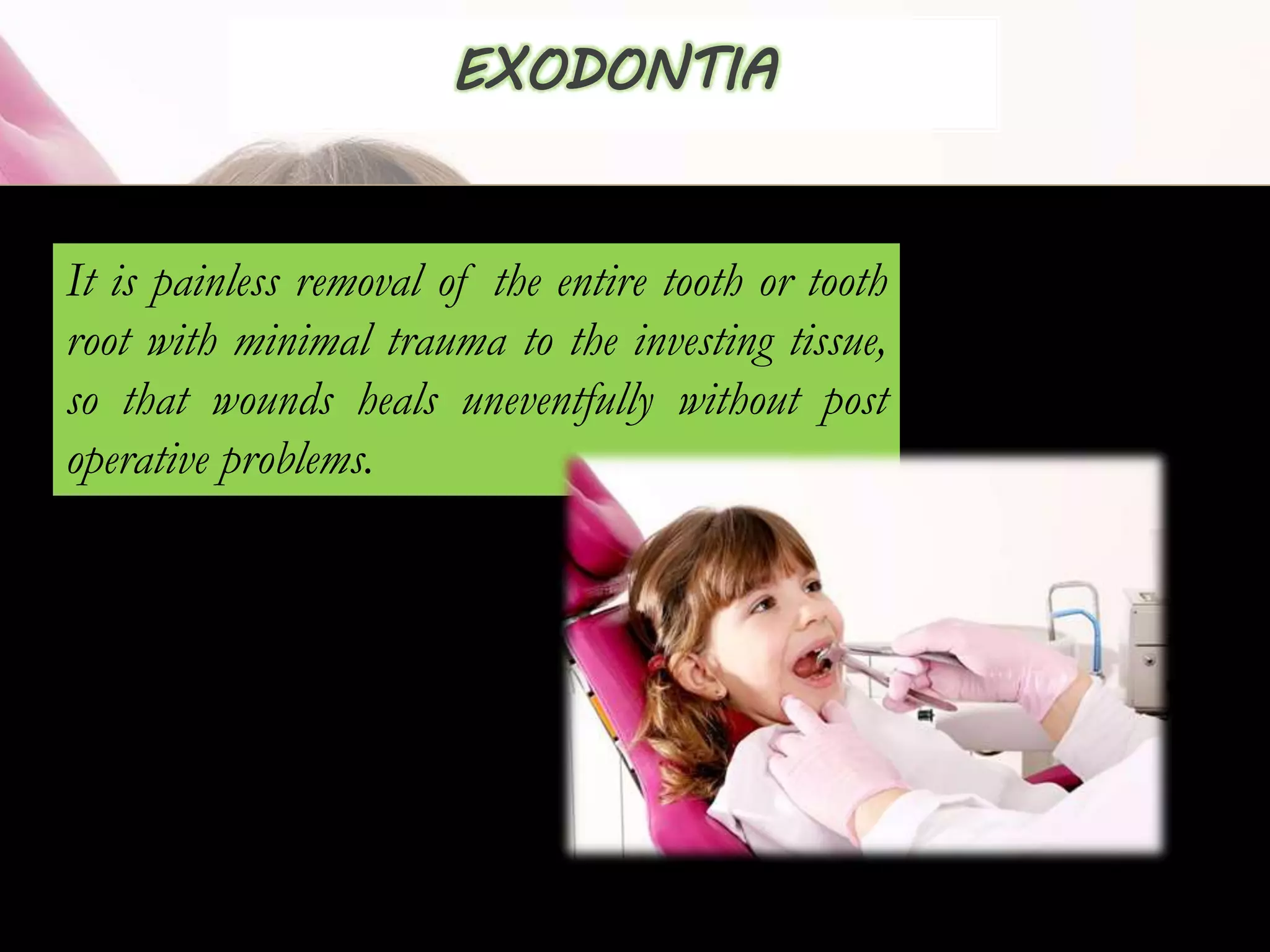 minor oral surgical procedures in pediatric dentistry | PPTX