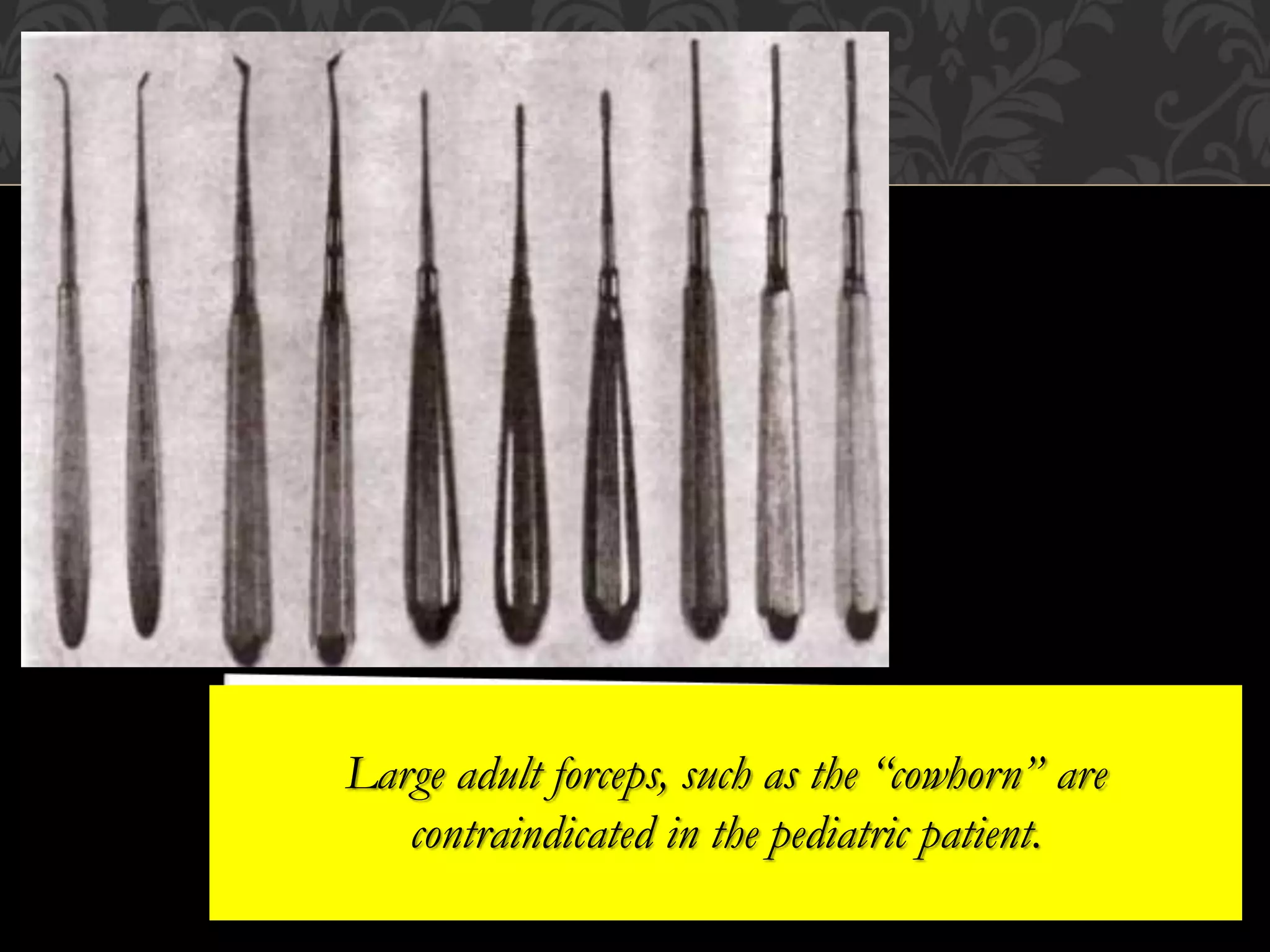 minor oral surgical procedures in pediatric dentistry | PPTX