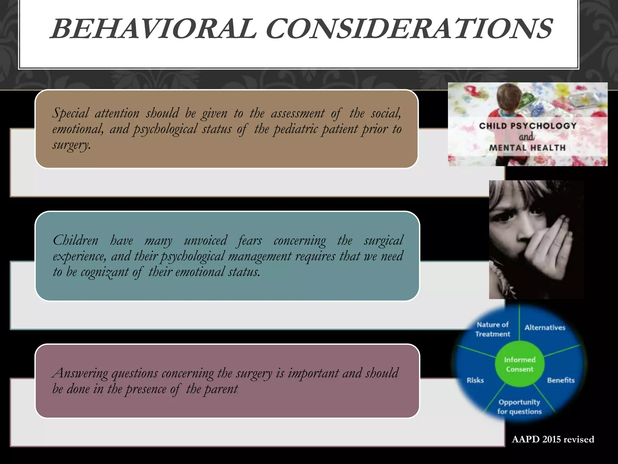 minor oral surgical procedures in pediatric dentistry | PPTX