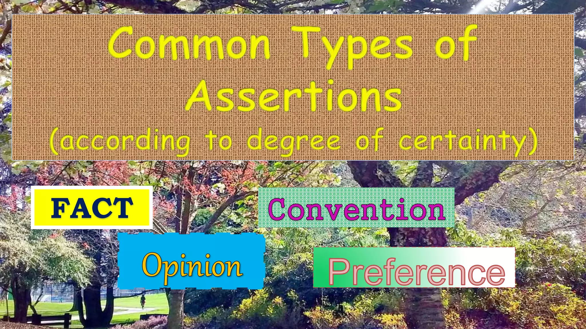 FORMULATING ASSERTIONS | PPTX