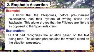 FORMULATING ASSERTIONS | PPTX