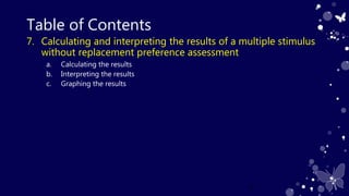 7. mswo results and interpretation | PPTX