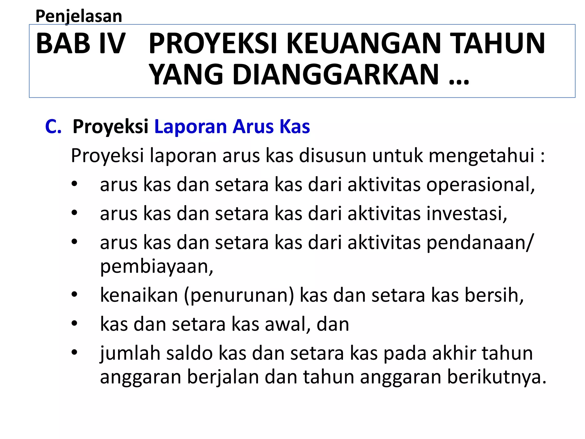 Proyeksi Laporan Keuangan BLU-BLUD Tahun Anggaran_ Materi Workshop ...