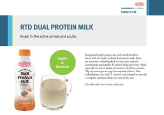 READY-TO-DRINK DUAL PROTEIN MILK | PPT