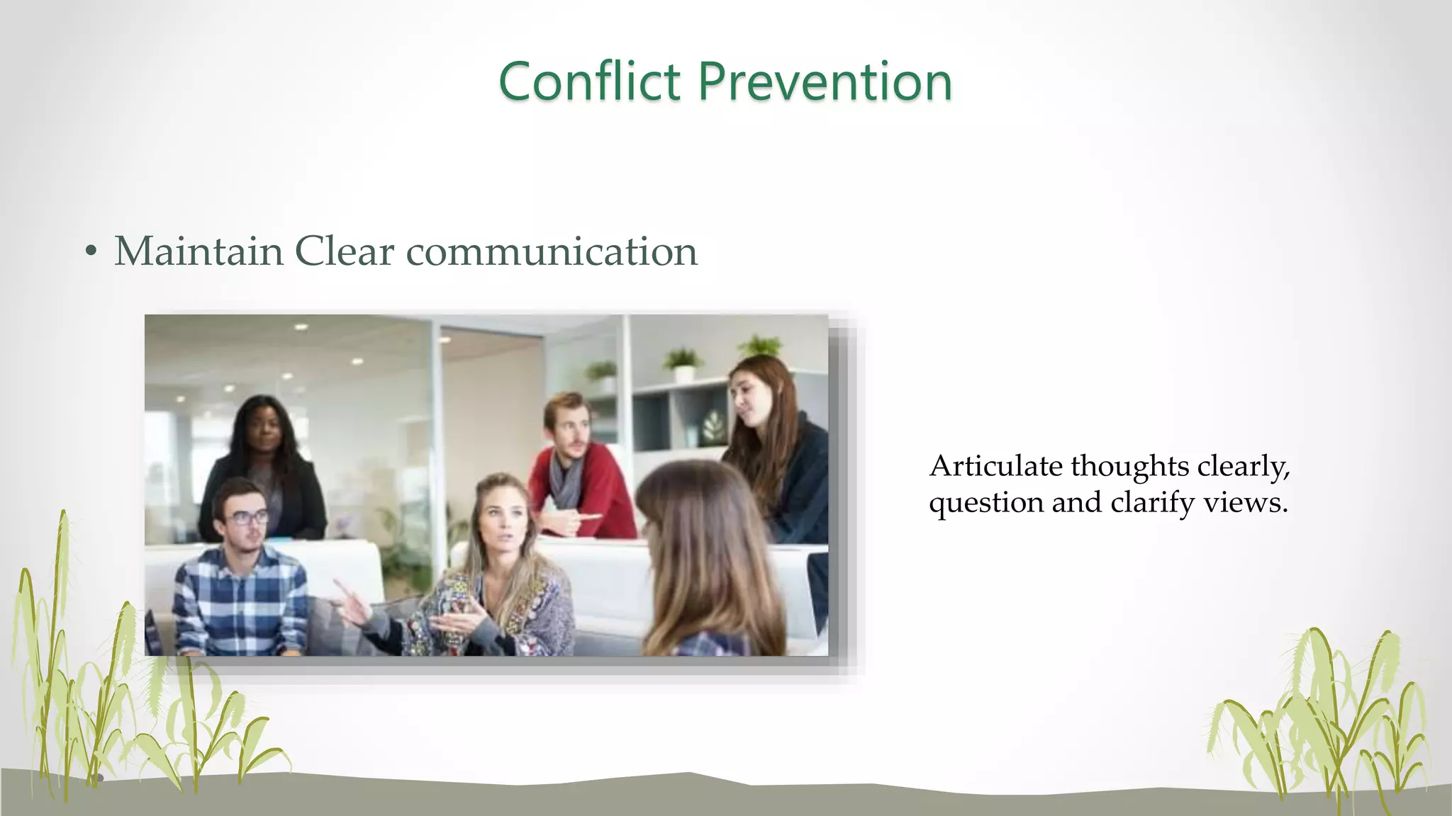 Effective conflict resolution and teamwork skills | PPTX