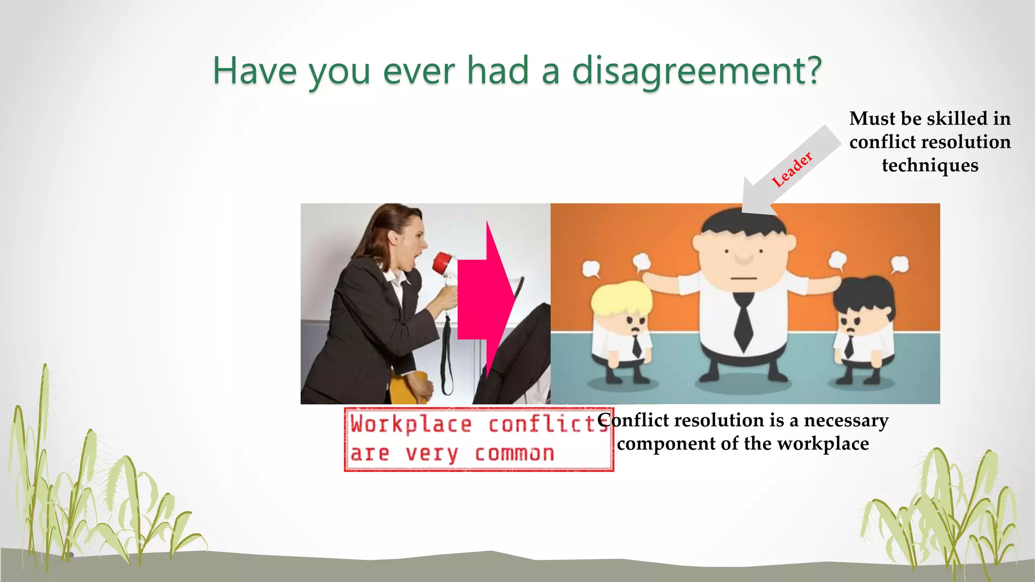 Effective conflict resolution and teamwork skills | PPTX