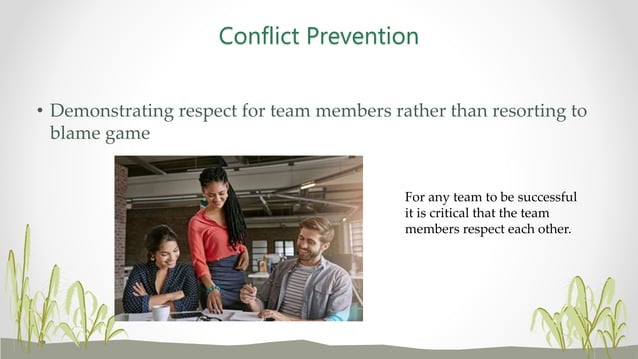 Effective conflict resolution and teamwork skills | PPTX | Human ...