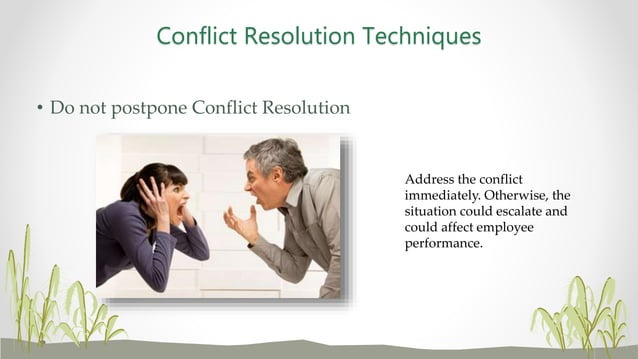 Effective conflict resolution and teamwork skills | PPTX | Human Resources | Business