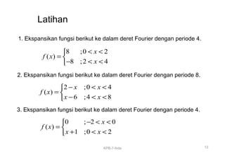 Deret Fourier | PPT
