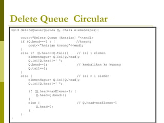 7. Queue (Struktur Data) | PDF