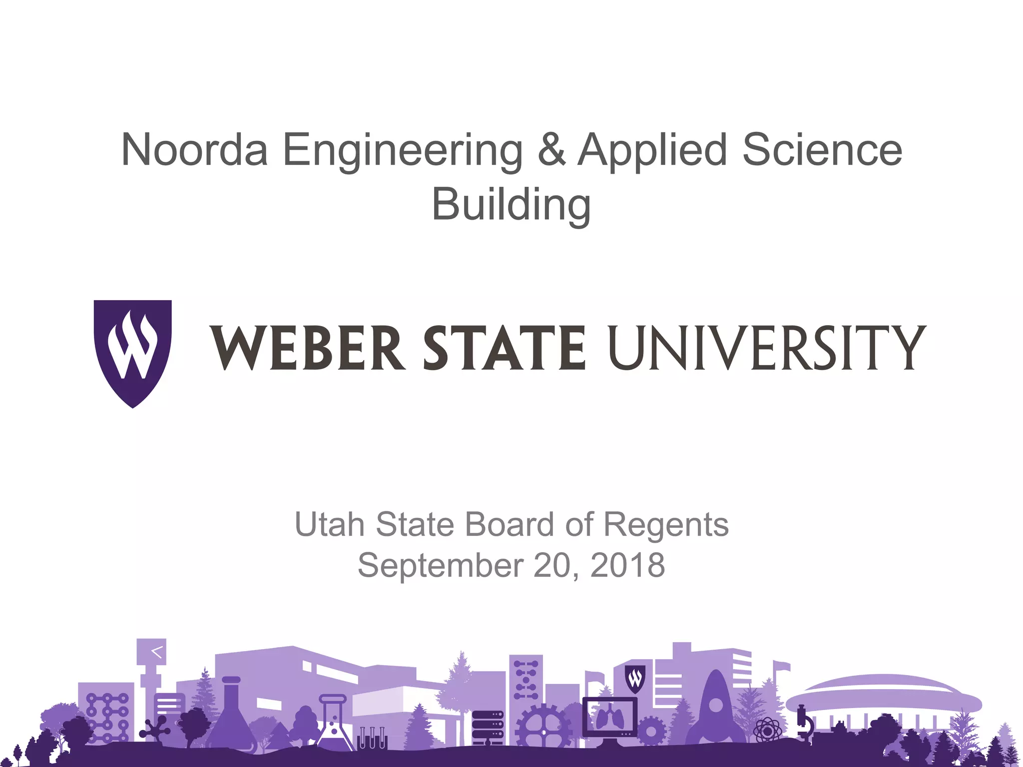 Weber State University - Noorda Engineering and Applied Science ...