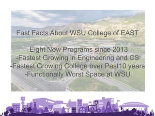 Weber State University - Noorda Engineering and Applied Science ...