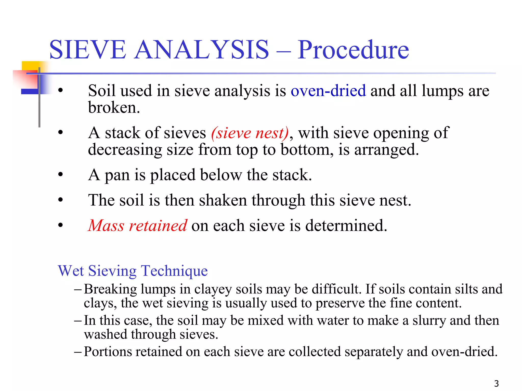 Geotechnical Engineering-I [Lec #7: Sieve Analysis-2] | PPSX | Civil Engineering Industry ...