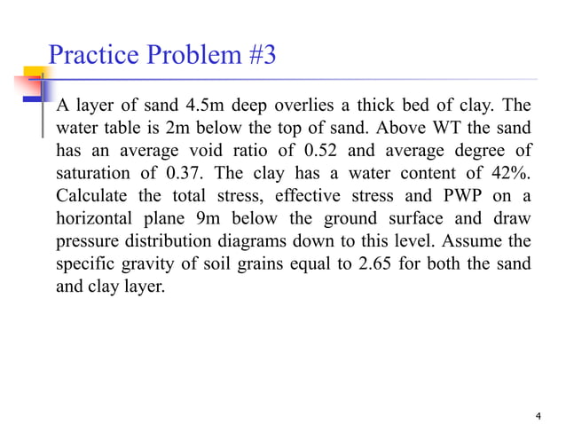 Geotechnical Engineering-II [Lec #7: Soil Stresses due to External Load] | PPSX