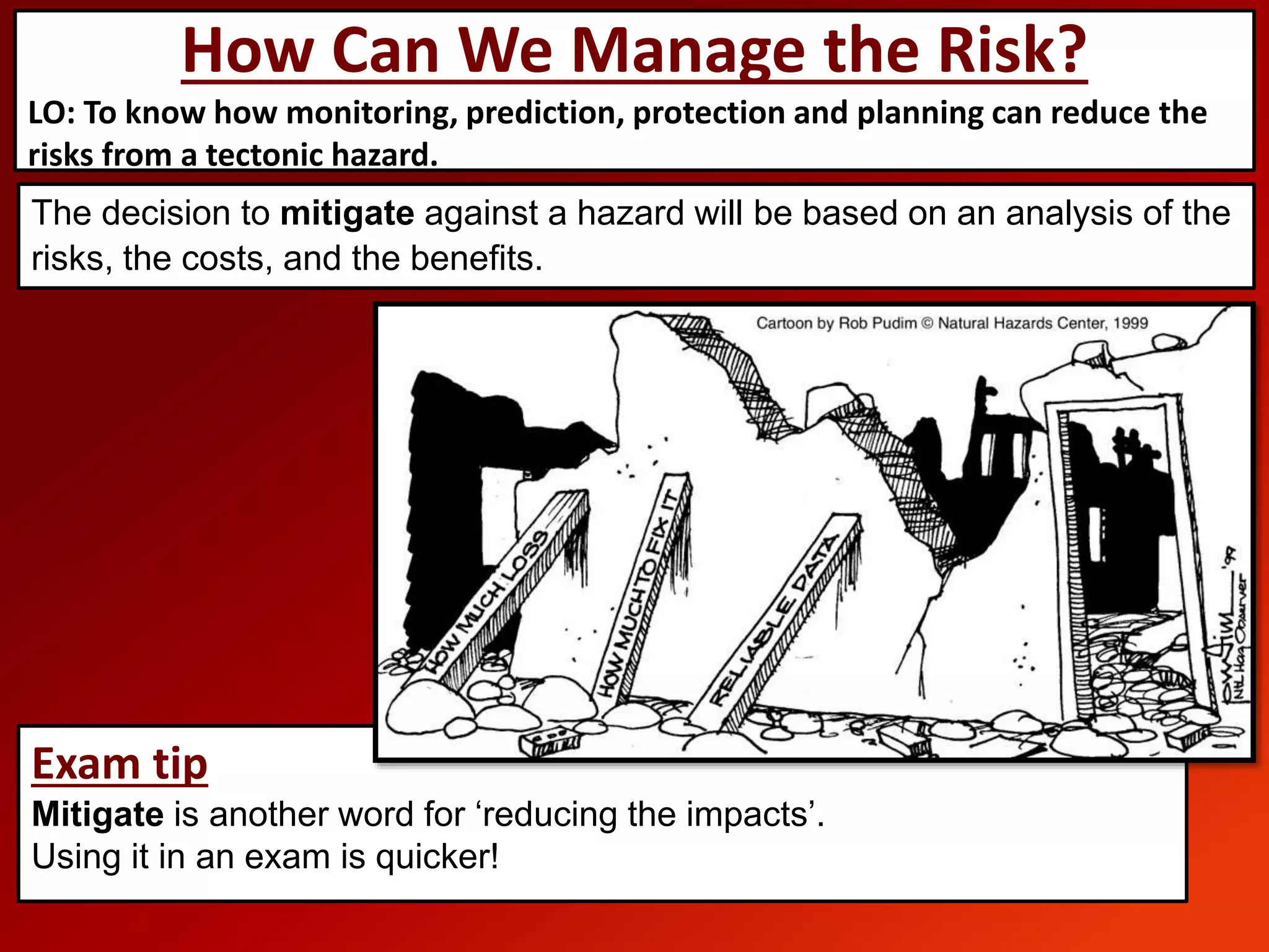 7. Risk management | PPTX | Geology | Science