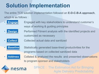 7. space the estimation aid for bringing agile delivery predictability ...