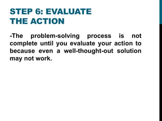 Problem Solving for Entrepreneurs | PPTX