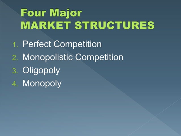 Market Structure | PPT