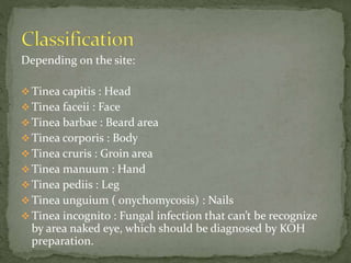 7. Fungal infections | PPTX
