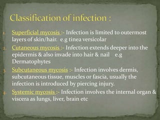 7. Fungal infections | PPTX