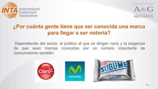 Marcas Notorias | PPTX