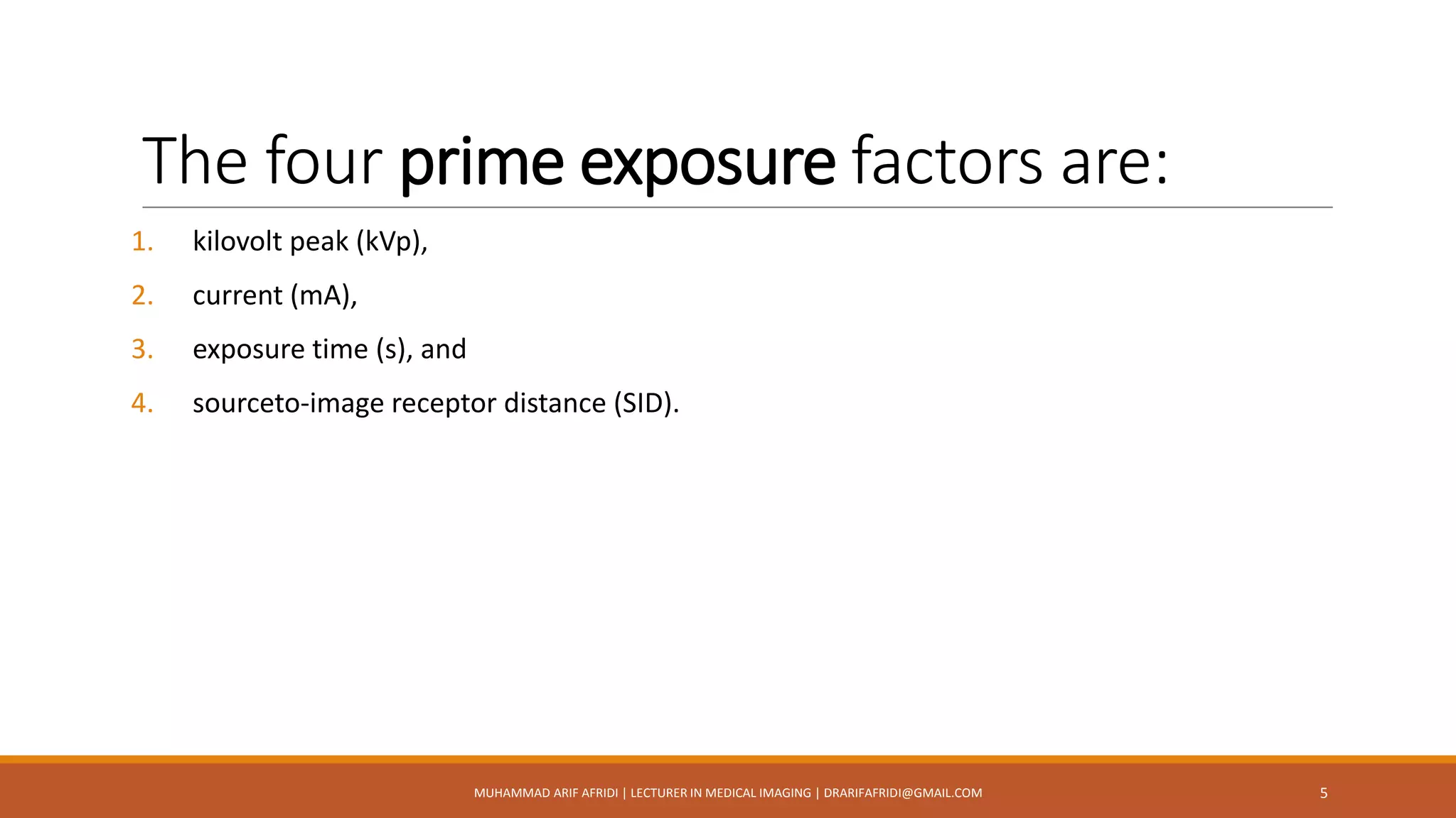 Screen Film Radiographic Technique | PDF