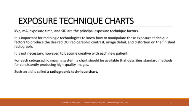 Screen Film Radiographic Technique | PDF | Photography | Arts and Crafts