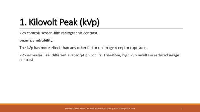 Screen Film Radiographic Technique | PDF | Photography | Arts and Crafts