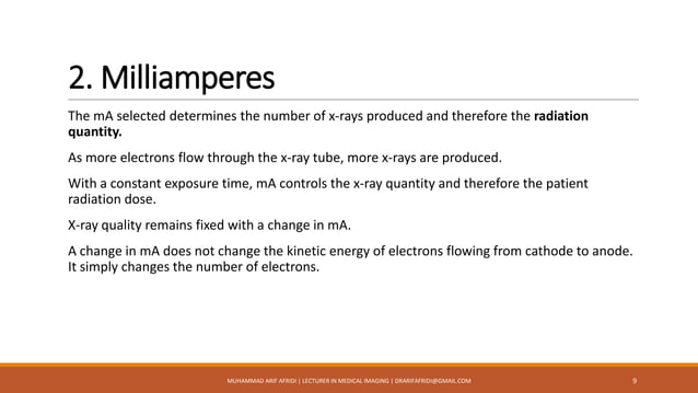Screen Film Radiographic Technique | PDF | Photography | Arts and Crafts