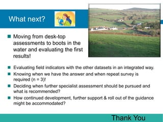 7. Rapid Assessment and Small Stream Impact Score - Bryan Kennedy, EPA ...